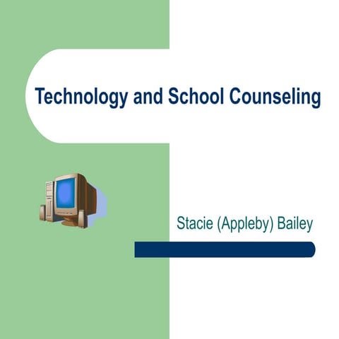Technology And School Counseling | PPT