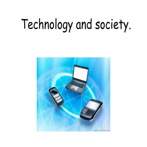 Science Technology and society | PPTX