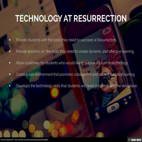 Technology At Resurrection | PDF