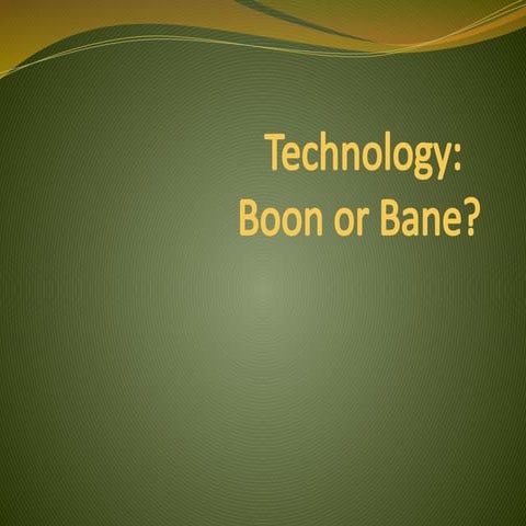 Educational Technology Advantage and Disadvantage | PPTX