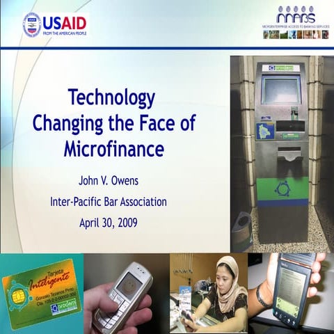 Technology Changing The Face Of Microfinance | PPS