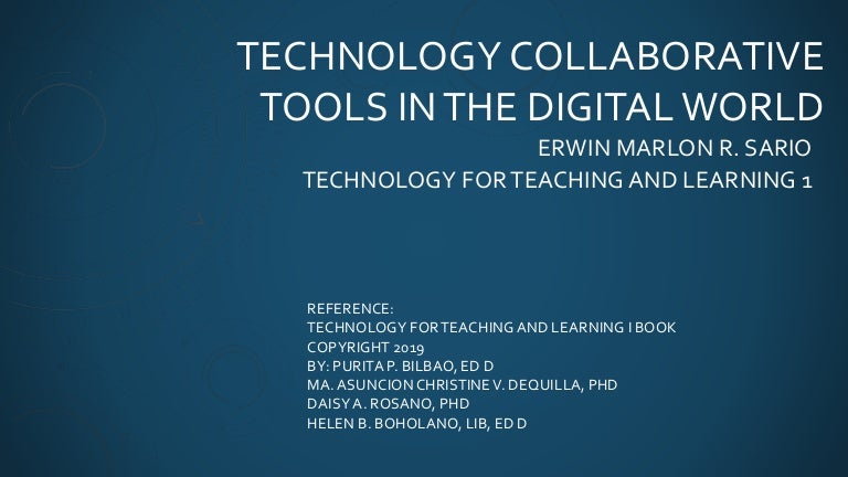 Technology collaborative tools in the digital world