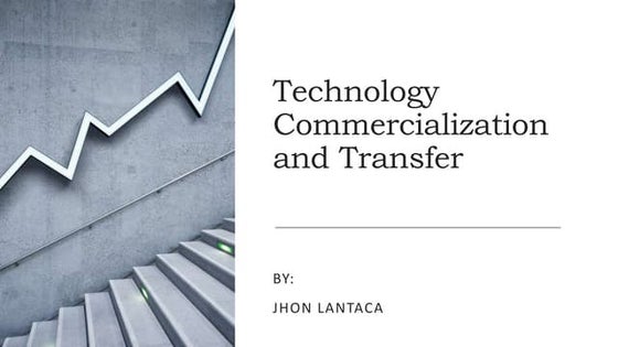 Technology commercialization overview | PPT