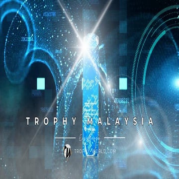 Technology Crystal Trophies at Trophy-World Malaysia | Custom Trophies ...