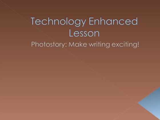 Redesigned lesson | PPTX