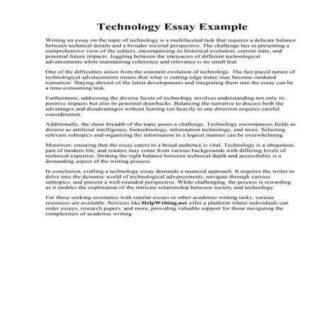Technology Essay Example.pdf