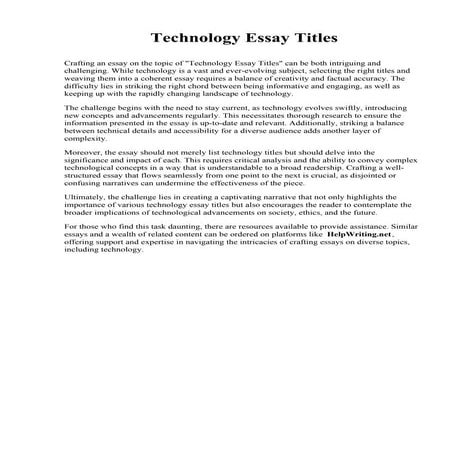 Technology Essay Titles.pdf