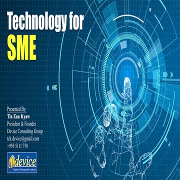 Technology for SME | PPT