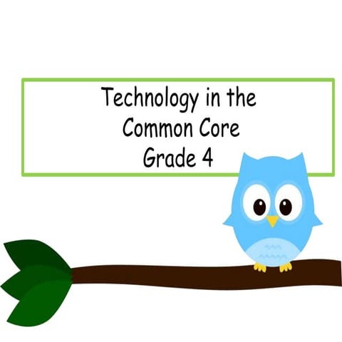 Technology grade 4 | PPTX