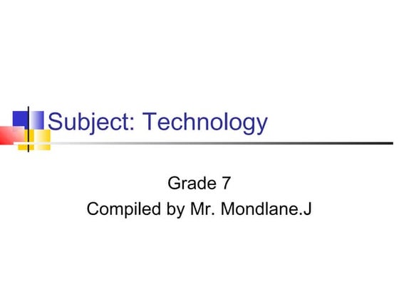 Grade 7 structures | PPT