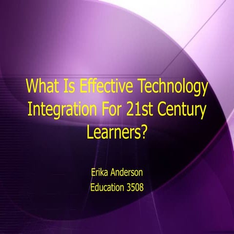 Technology Integration | PPT
