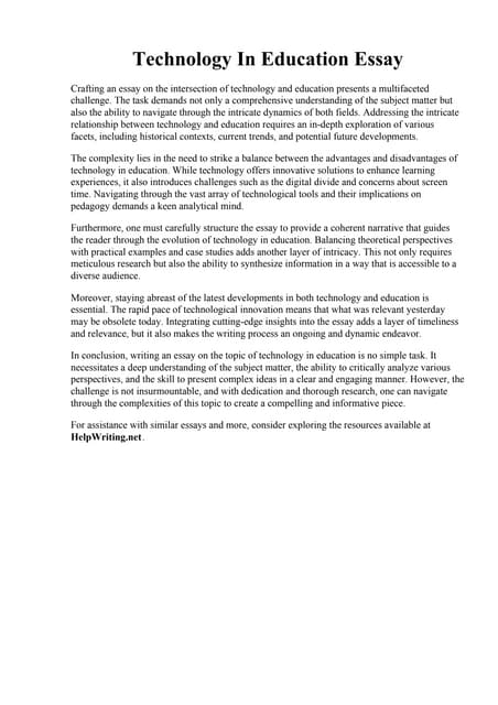 Essay 100 words i | PDF