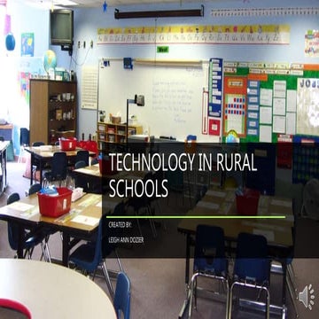 Technology in Rural Schools | PPT