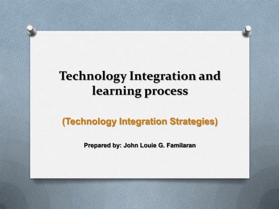 Technology In Early Childhood Education (ECE) | PPTX