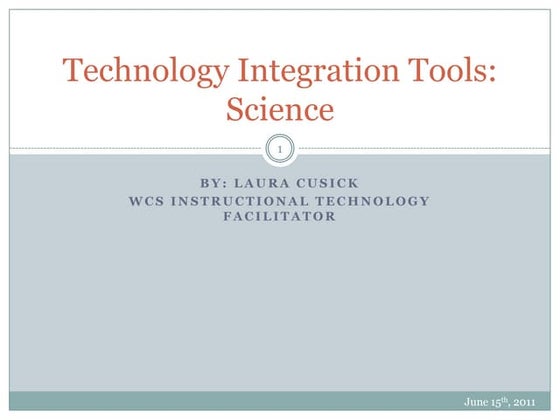 Teaching and Learning with Technology in Mathematics & Science Instruction | PPT