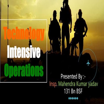 Technology intensive operations Mahendra.pptx