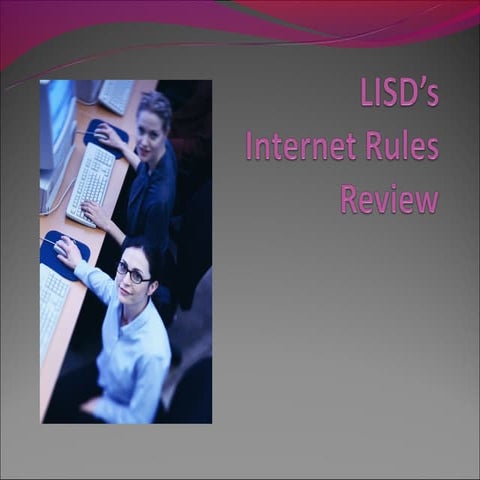 Technology internet rules 08202011[1] | PPT
