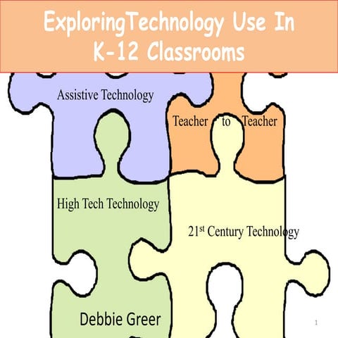 Technology K-12 in the Classroom | PPTX