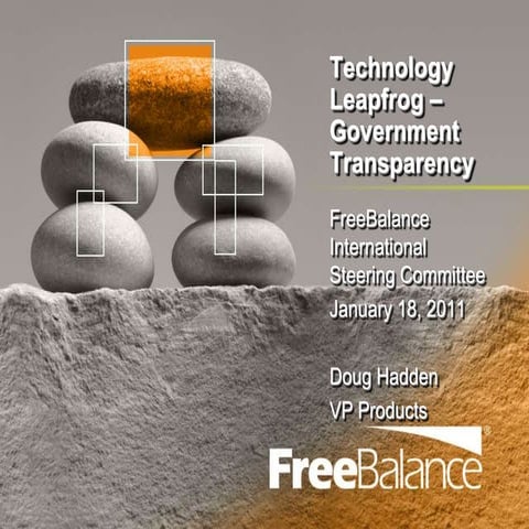 Technology leapfrog in government transparency developing countries | PPTX
