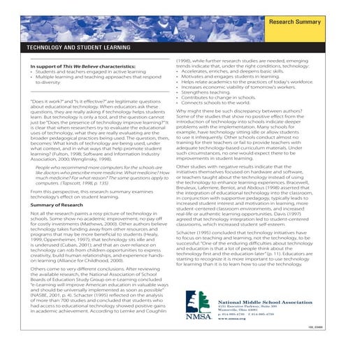 Technology learning | PDF