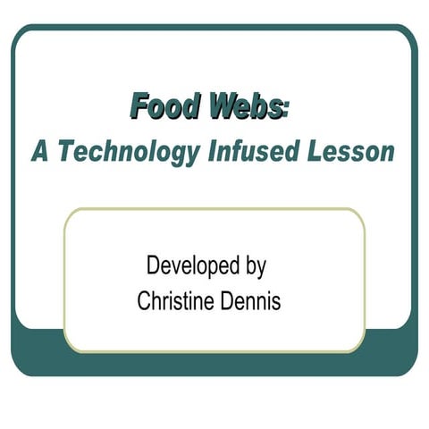 Technology Lesson Plan | PPT