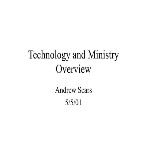 Technology_MinistryOverview[1].ppt