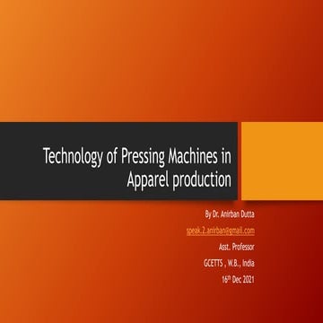 Technology of PRESSING in Garment Manufacturing.pdf