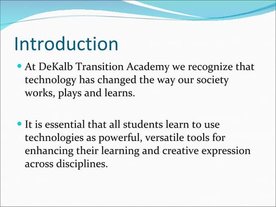 What Is The Ed Tech Grant | PPT