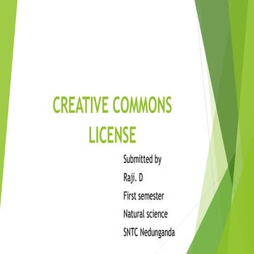 Creative Commons License- Technology Seminar | PDF
