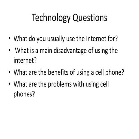 Technology questions 1st grade a week 3 | PPTX