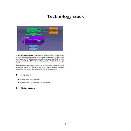 Technology stack | PDF