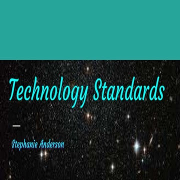 Technology standards | PPTX