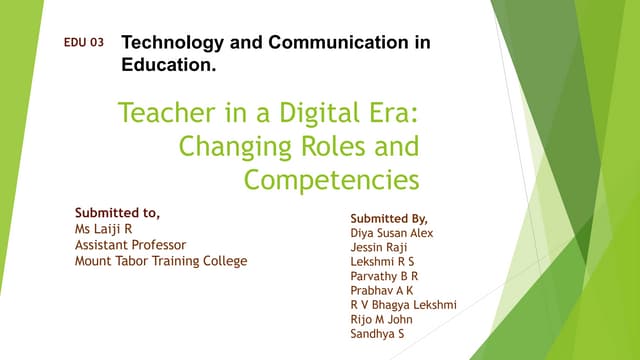 Will Technology Replace Teacher? | PPTX