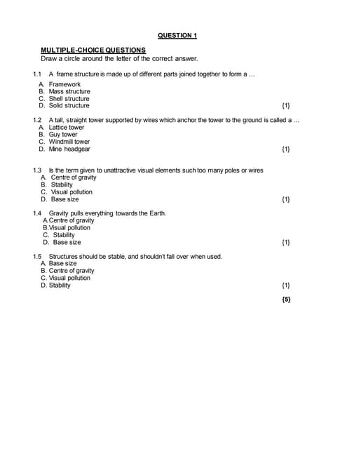 Grade 7 ns exam | DOCX