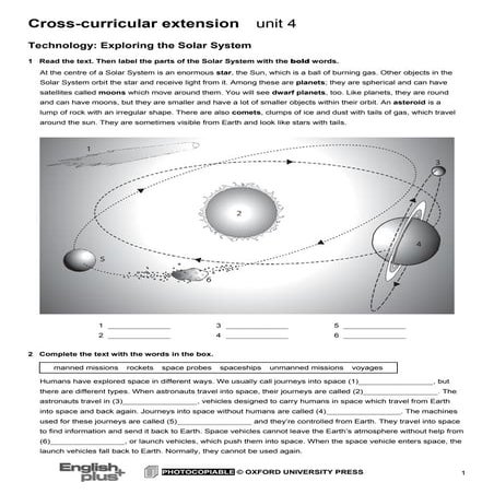Technology the solar system | PDF