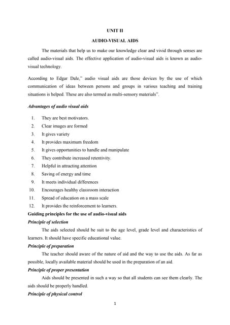 Lesson 10: Projected Media | PPT