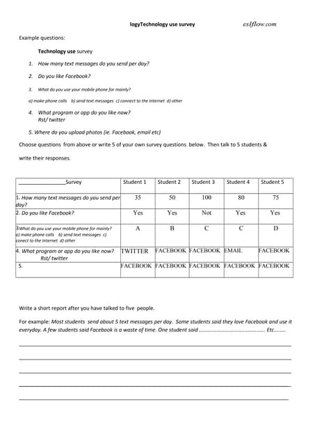 Questionnaire | DOCX