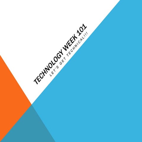 WEEK 1- Information and communications technology (ICT)7- WEEKLY LESSON ...