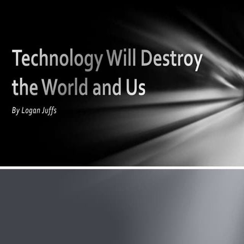Technology and its impact on Society | PPTX