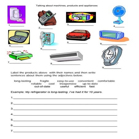 Technology worksheet | PDF