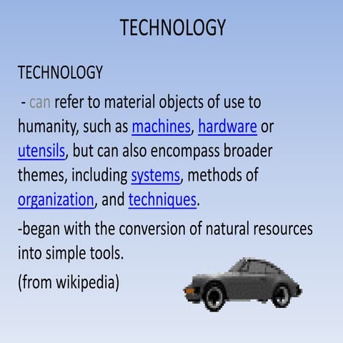 Technology Around Us | PPTX