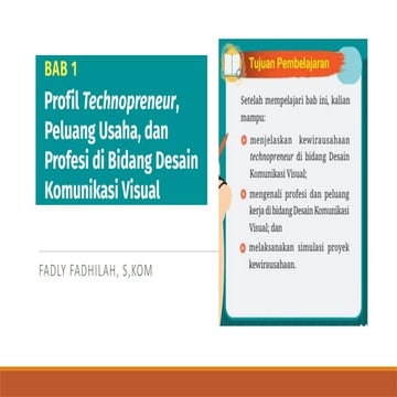 MATERI DKV TECHNOPRENEUR MATERI DKV TECHNOPRENEUR | PPTX