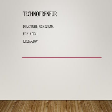 TECHNOPRENEUR ARIN DKV 1.pptx