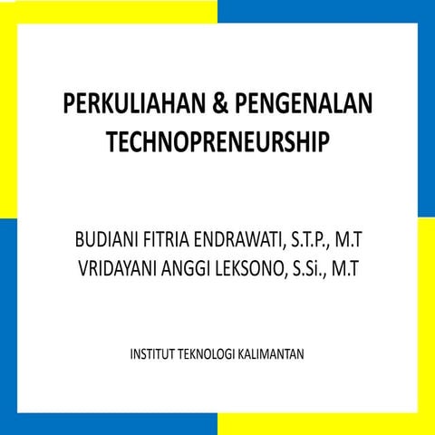 Technopreneurship 1 & 2 | PDF