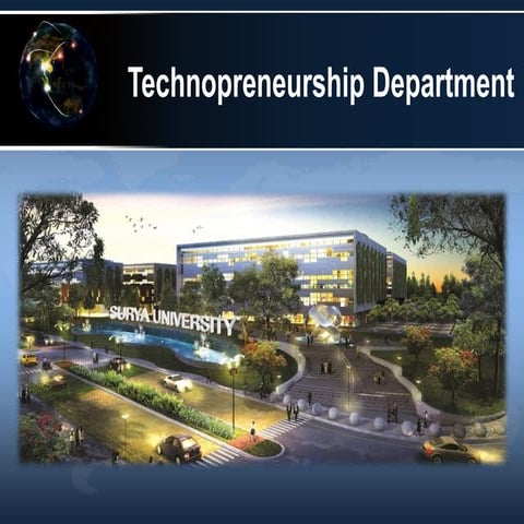 Technopreneurship surya university (2015 2016) | PDF