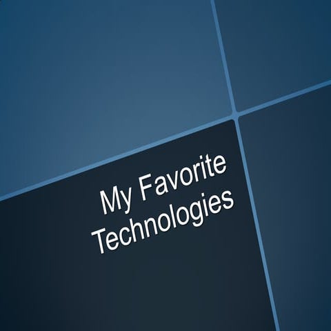 Techno presentation | PPTX