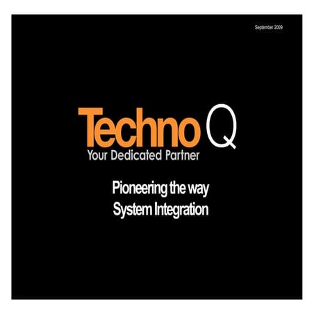 Techno Q A Successful Case History | PPT