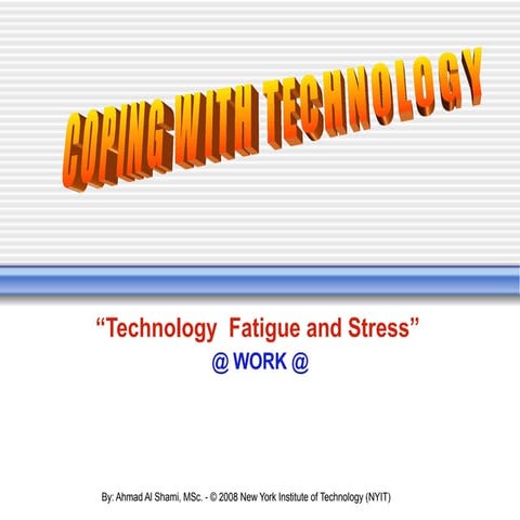 Techno Stress | PPT