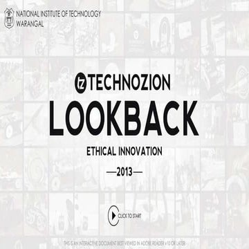 Technozion'13 Lookback | PDF