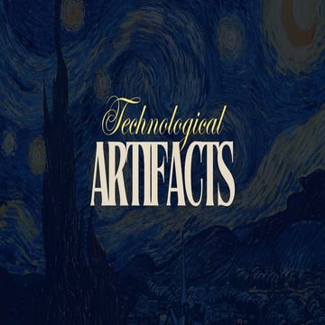 Examples of Techonological Artifacts.pdf